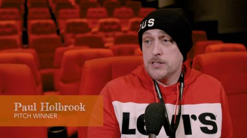 Film writer Paul Holbrook wins The Pitch - The Pitch Film Fund